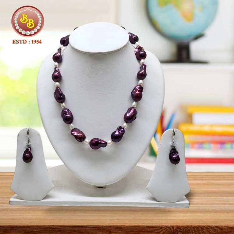Pearls Set - Sri Bansilal Baseshwarlal Pearls Dealer In Charminar Hyderabad
