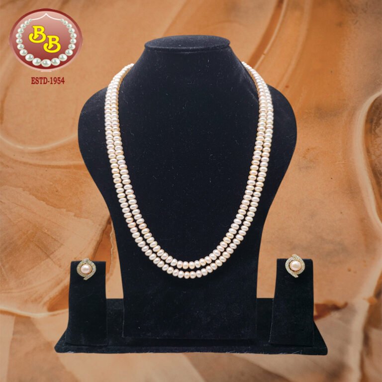 Pearls Long Mala - Sri Bansilal Baseshwarlal Pearls Dealer In Charminar ...