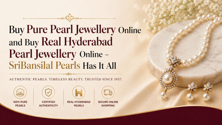Buy Pure Pearl Jewellery Online And Buy Real Hyderabad Pearl Jewellery ...